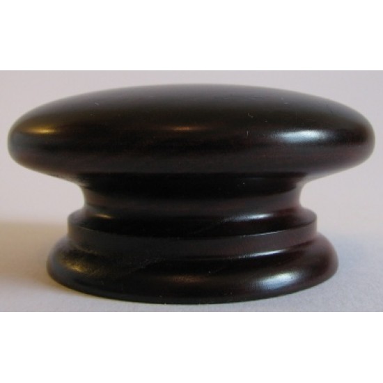 Knob style A 70mm cherry red mahogany lacquered wooden knob