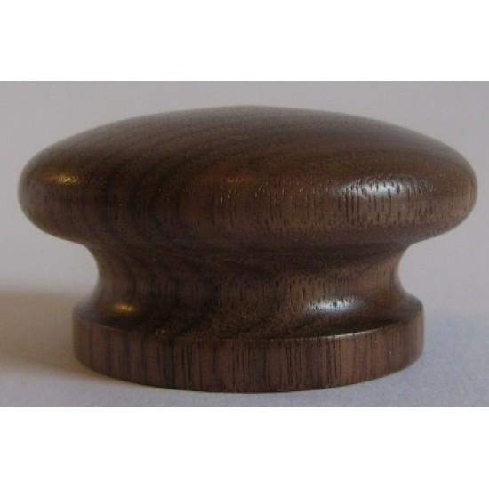 Knob style I 55mm walnut lacquered wooden knob